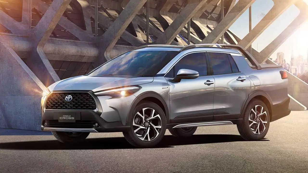 Toyota Corolla Cross pickup concept surfaces in new renderings report