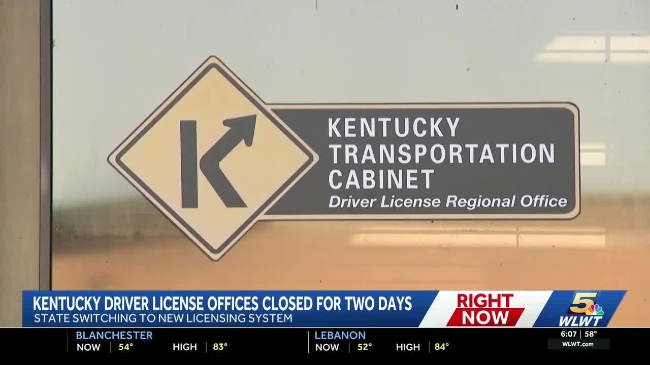 Kentucky driver licensing offices close for 'myDrive' portal launch