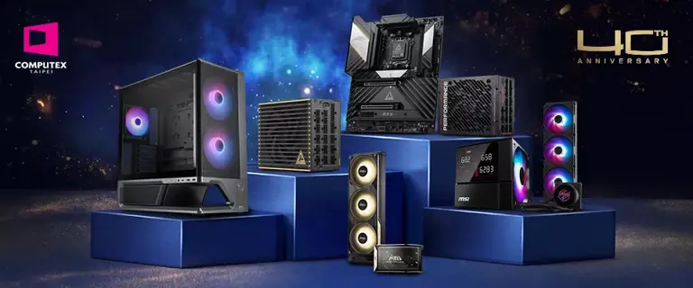MSI brings record-breaking motherboards, triple-mode QD-OLED monitors ...