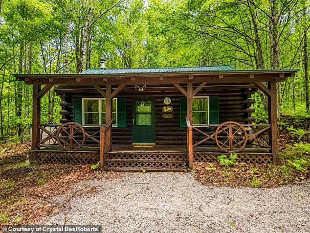 Retired teacher, 58, buys gorgeous off-the-grid cabin in Maine to ...