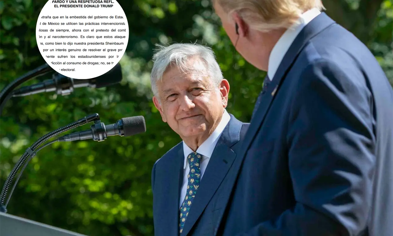 Carta íntegra de AMLO sobre Donald Trump y Morena