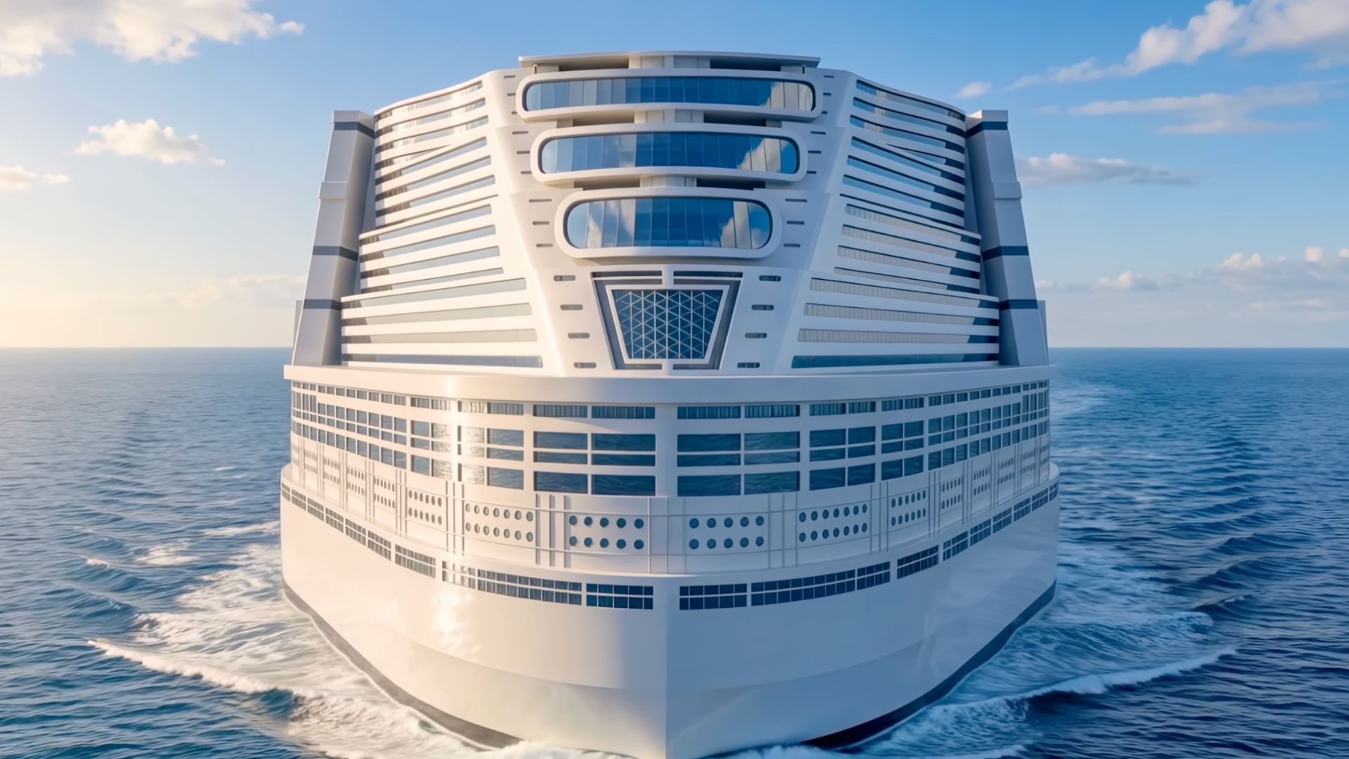 Photos: Giant ship could become world's biggest floating city for ...