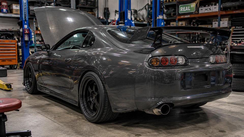 This Supra gets a monster engine swap