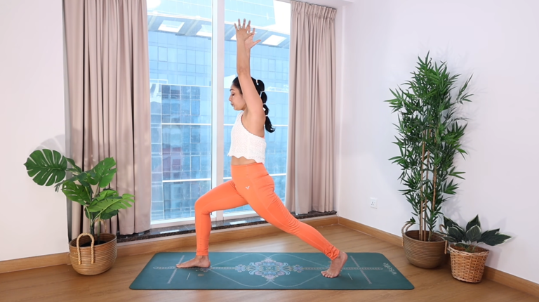 No-jump fat-burning yoga flow: Low-impact, high-intensity