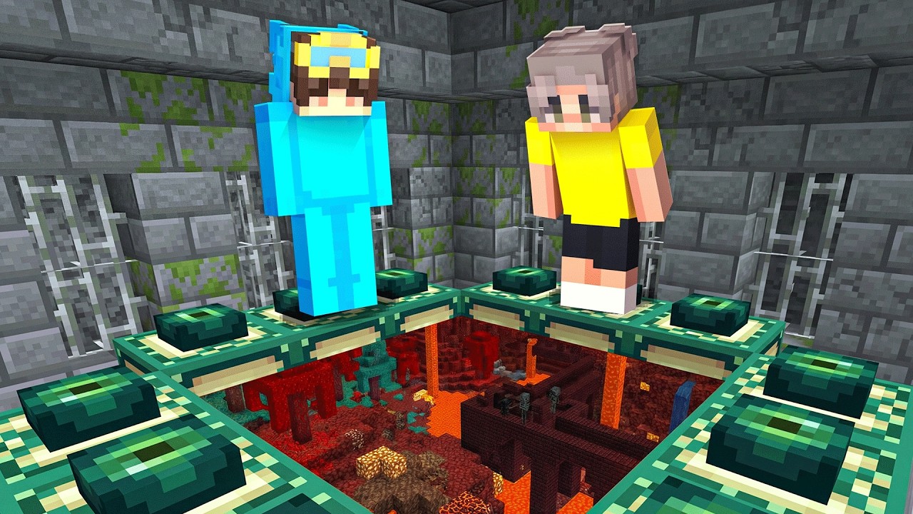 I trolled my friend with a confusing Minecraft mod
