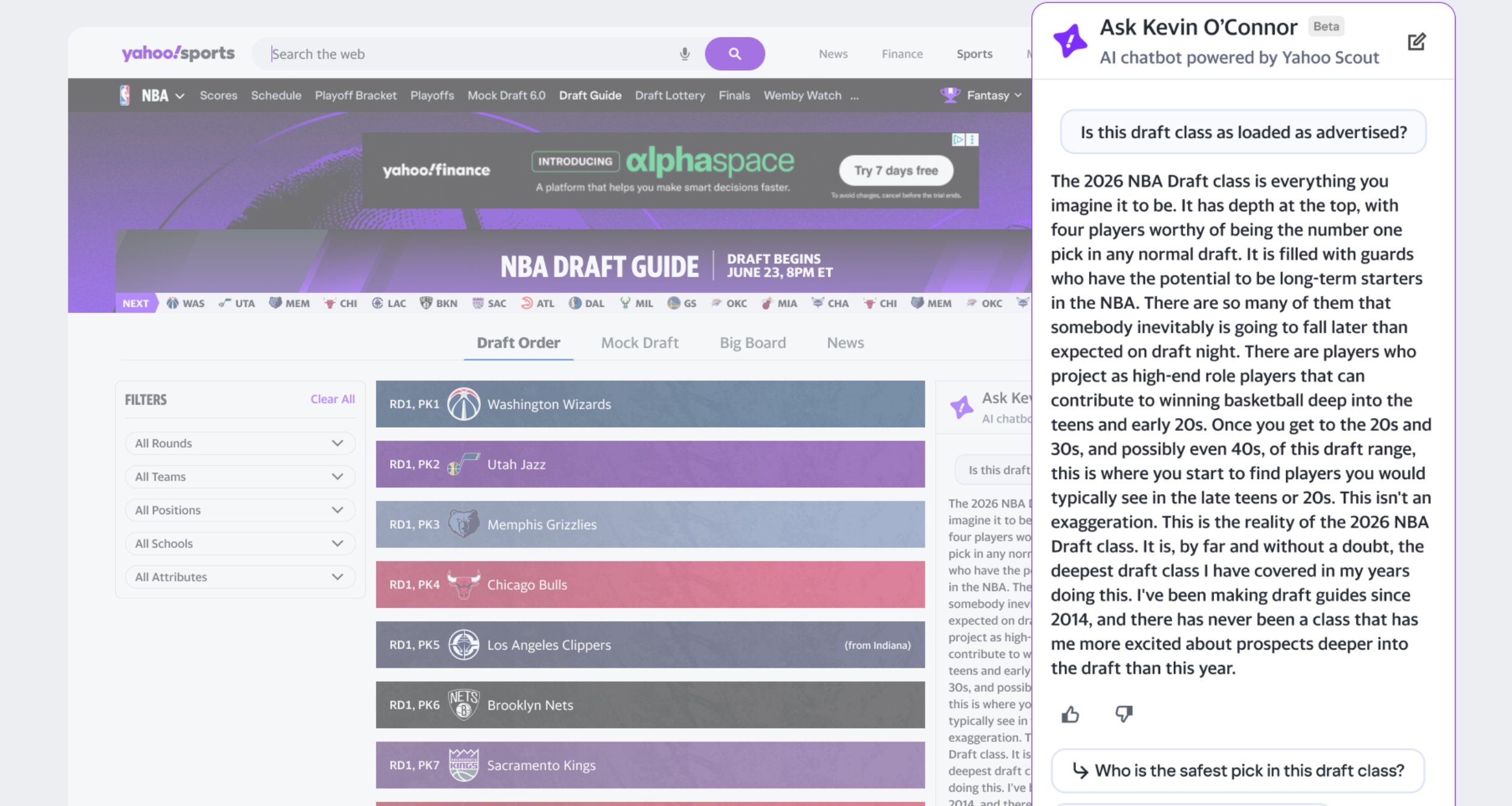 Popular NBA analyst launches AI-powered chatbot