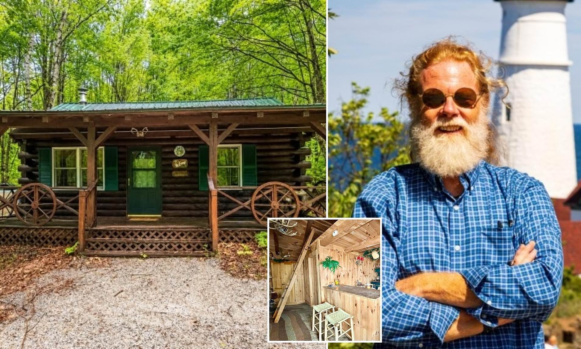 Retired teacher, 58, buys gorgeous off-the-grid cabin in Maine to ...