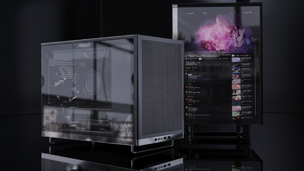 Gigabyte has a PC case with a 16-inch screen and, dare I say, it might ...