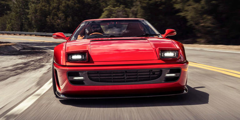 This $800K Ferrari F355 restomod might be peak analog