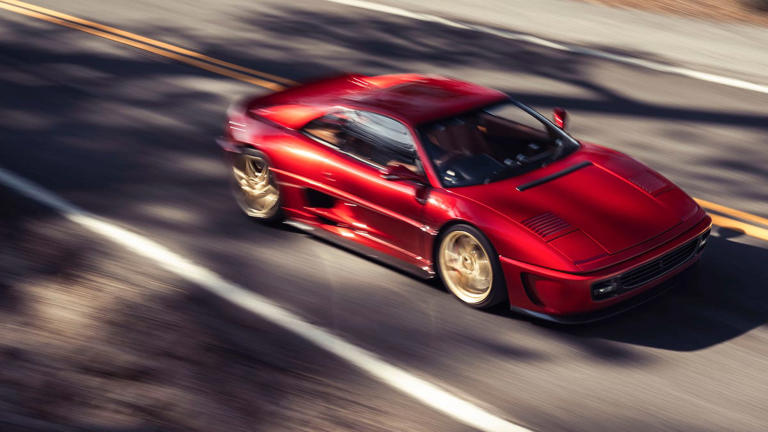 This $800K Ferrari F355 restomod might be peak analog