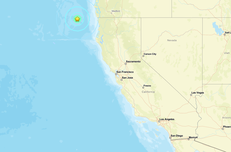 Magnitude 5.7 and 5.1 earthquakes shake California. Here's where