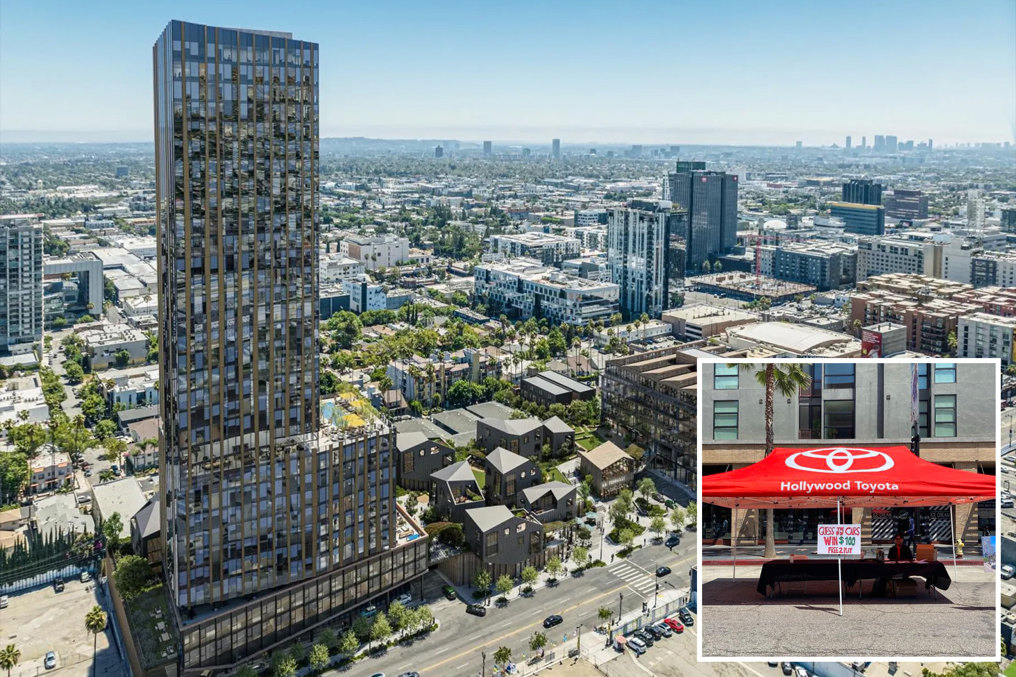 Hollywood’s Toyota dealership begins massive transformation into ...