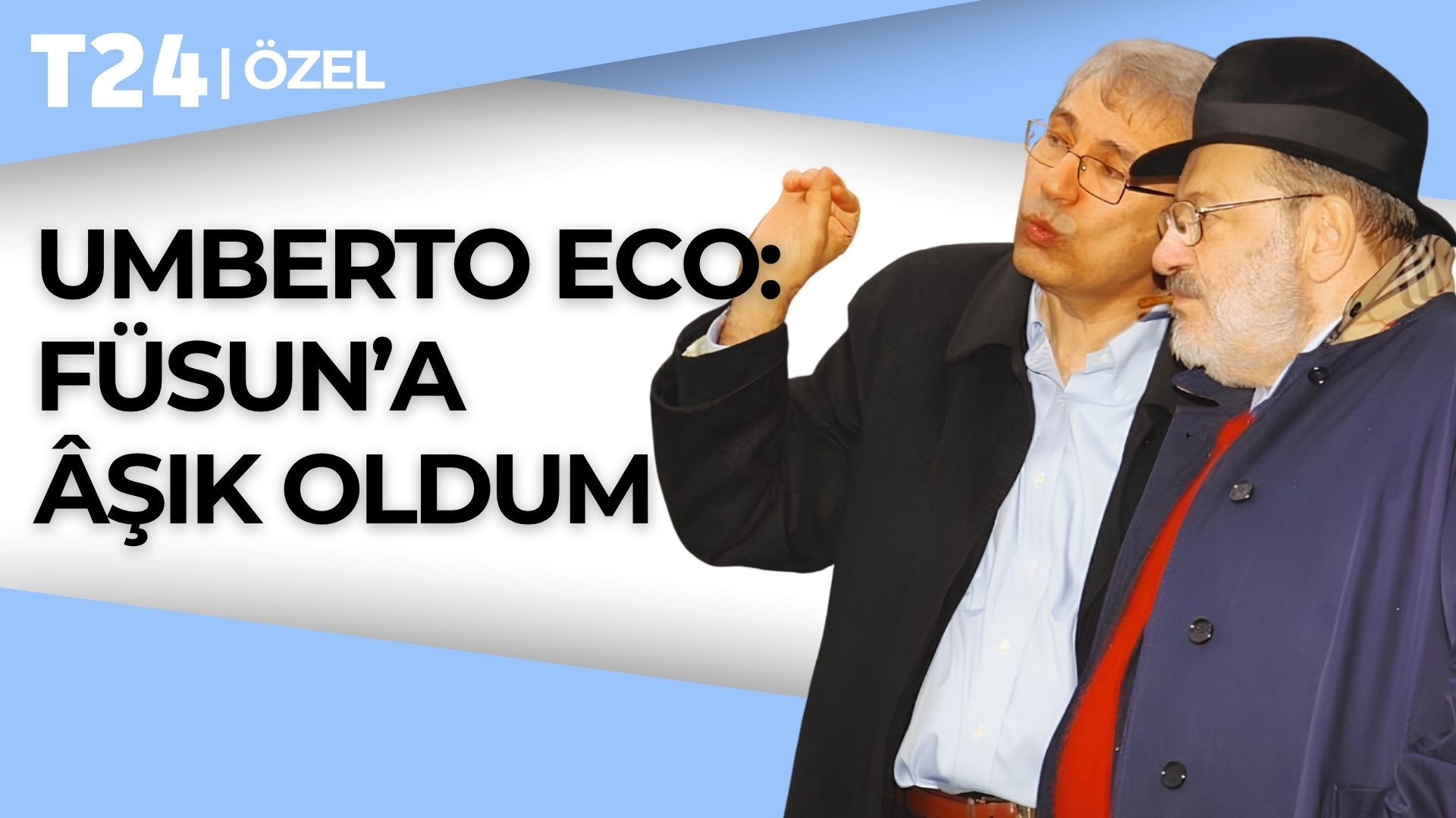 Umberto Eco'dan Orhan Pamuk'a: Çok iyi bir görsel sanatçı olurdu ...