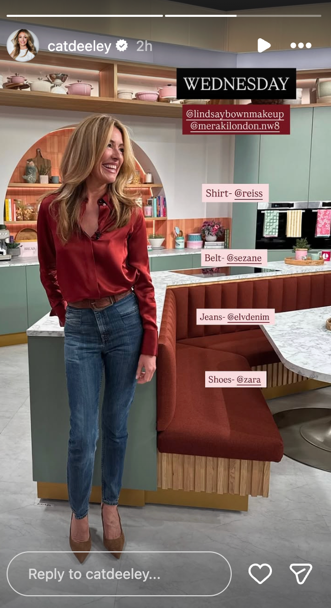 Cat Deeley wears flattering £28 Zara heels on This Morning – they're so ...