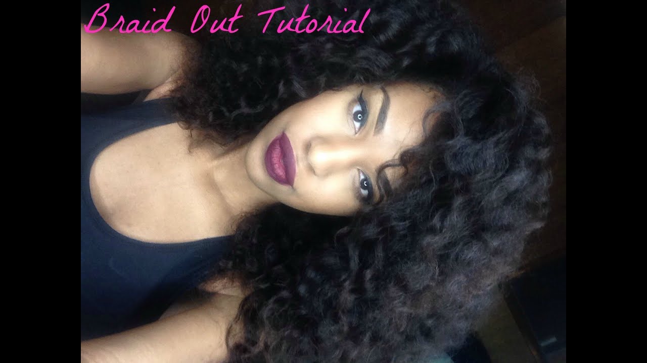 Maryam Hampton's braid out tutorial: Voluminous waves for natural hair