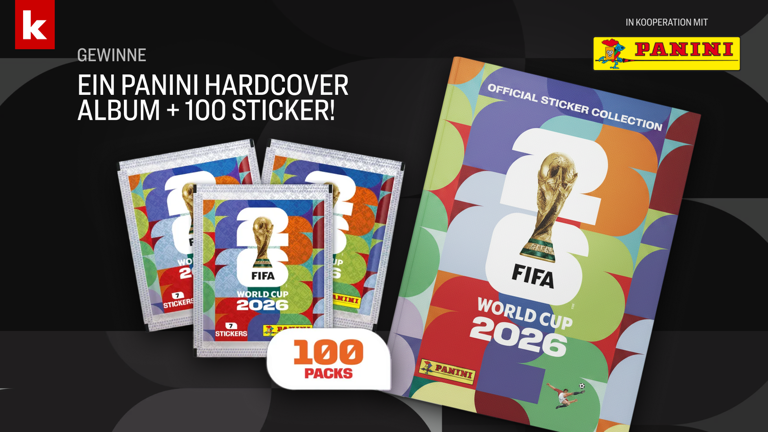 Panini-Gewinnspiel zur WM 2026: Schnapp dir dein Starterpaket