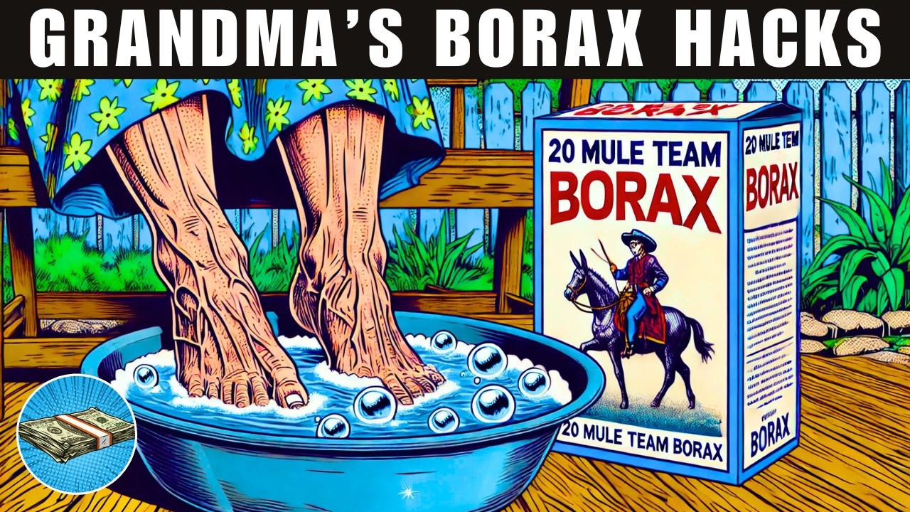 Grandma's 42 borax hacks that will blow your mind & make life easier!