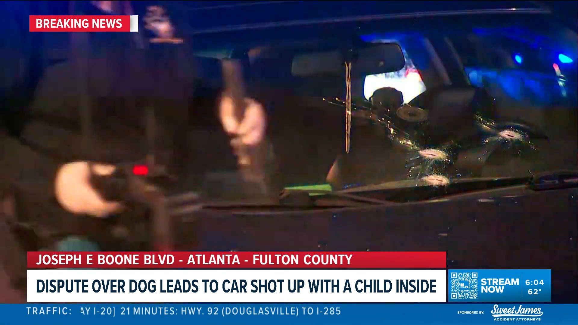 Woman says man shot at her car with 4-year-old inside