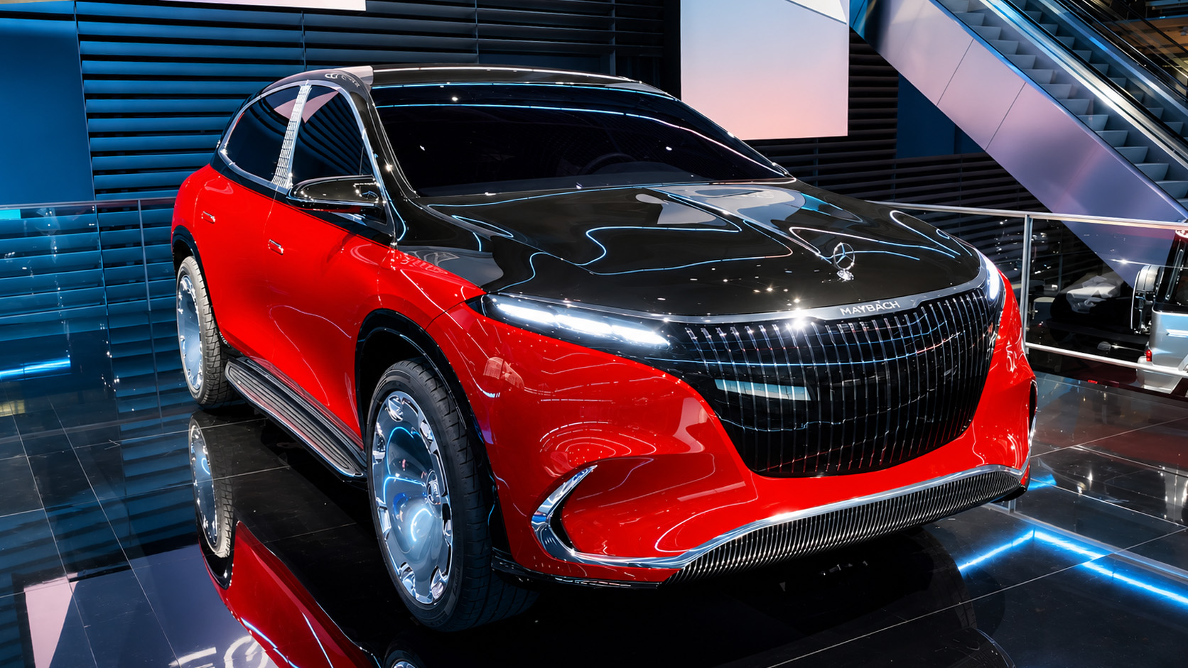 Mercedes Maybach EQS SUV concept reveals ultra-luxury electric design