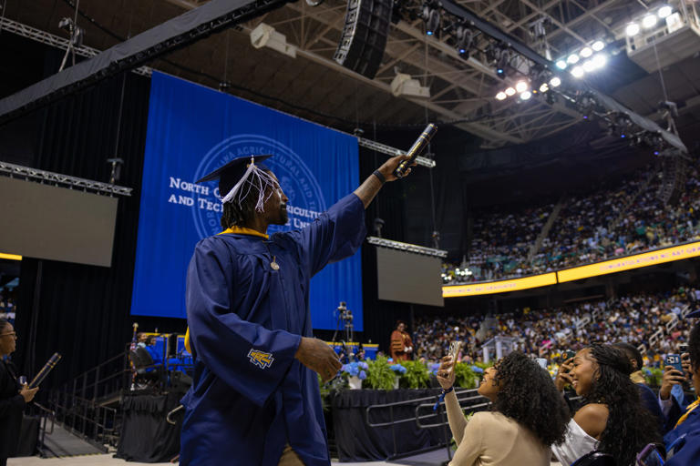 JR Smith graduates from North Carolina A&T, fulfilling a promise years ...