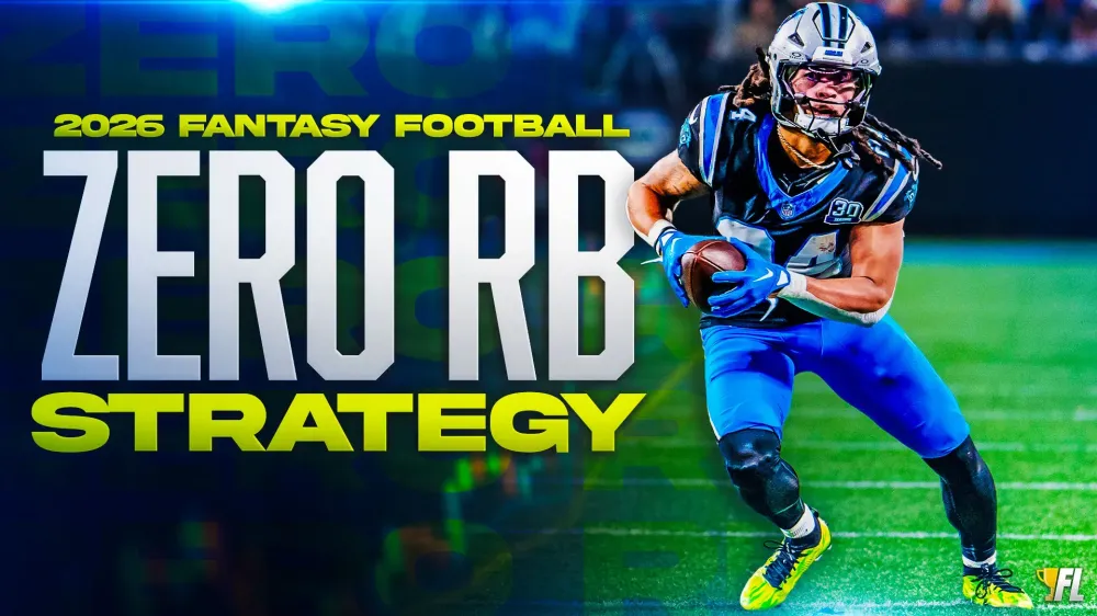 Zero-RB Fantasy Football Strategy: Jonathon Brooks Headlines 2026 Draft ...