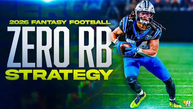 Zero-RB Fantasy Football Strategy: Jonathon Brooks Headlines 2026 Draft ...