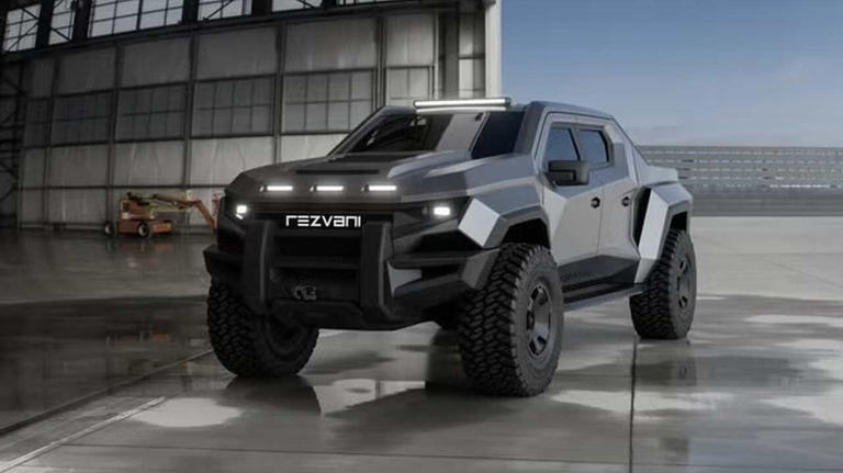Rezvani unveils Fortress, armored SUV with military-inspired look