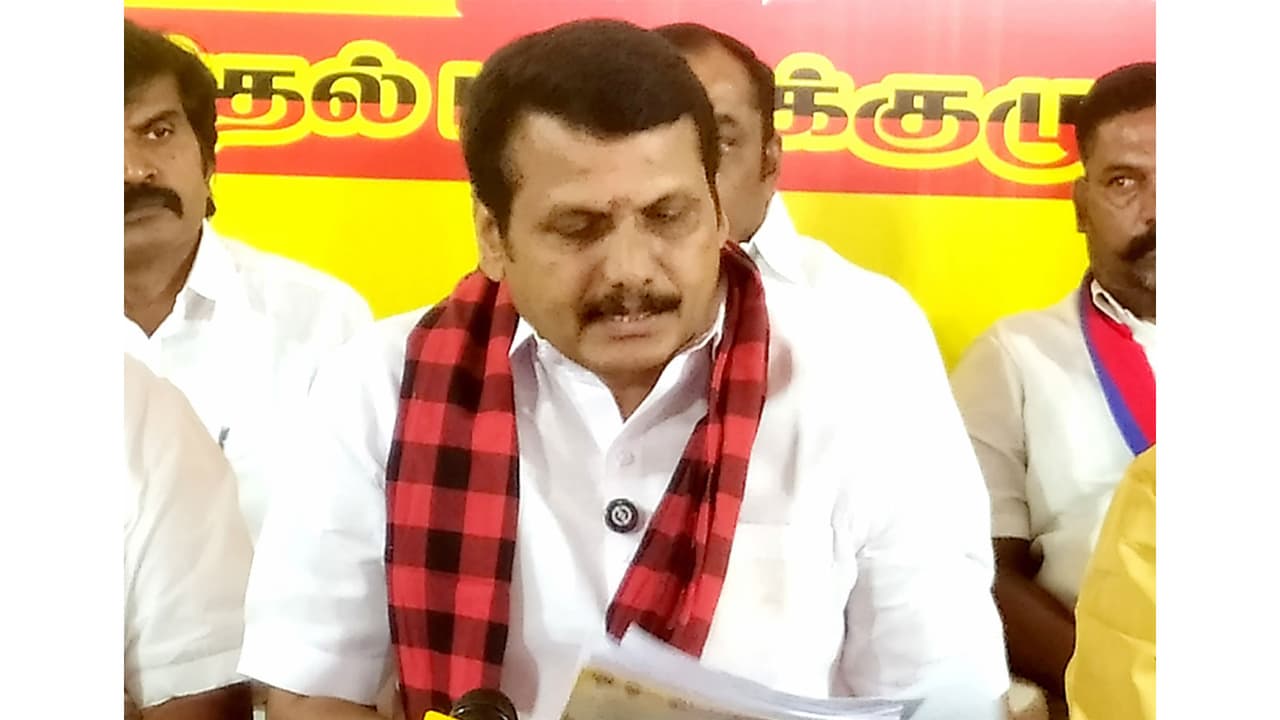 Senthil Balaji slams TN govt over law & order, power sector woes