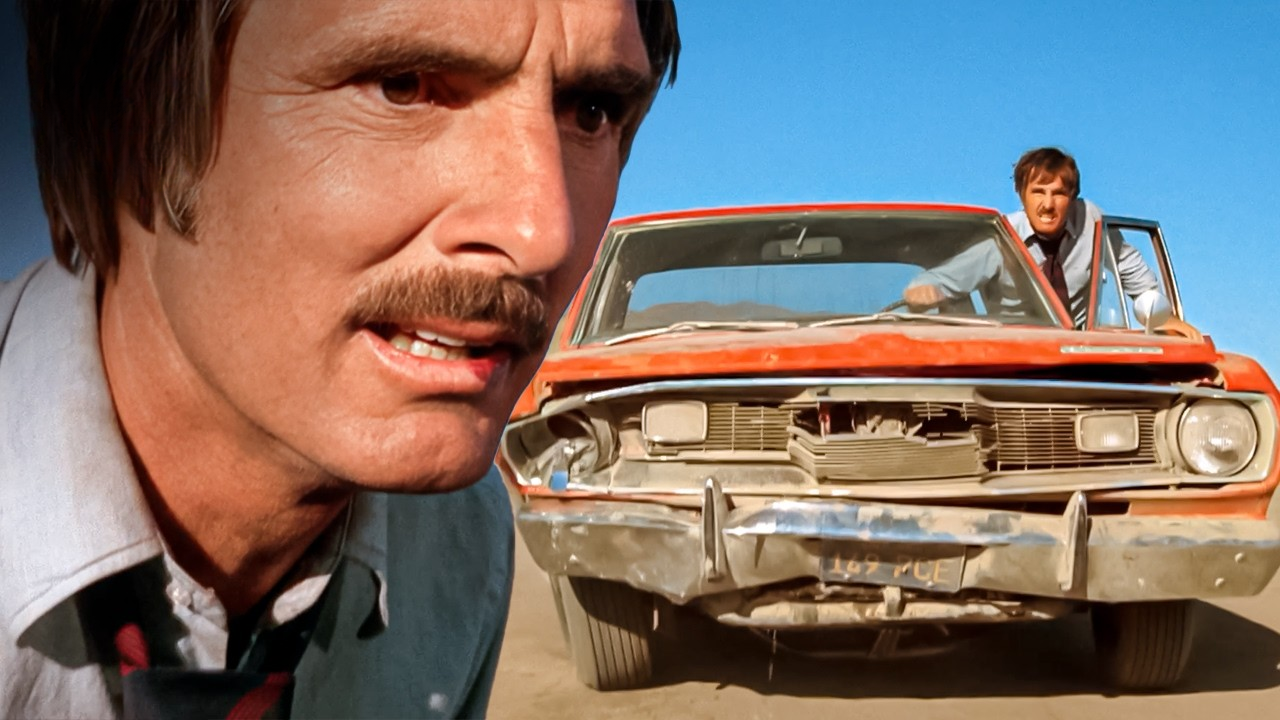 The final crash in the desert (full scene) | Duel
