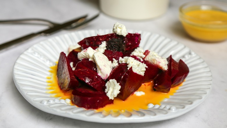 Easy roasted beets recipe