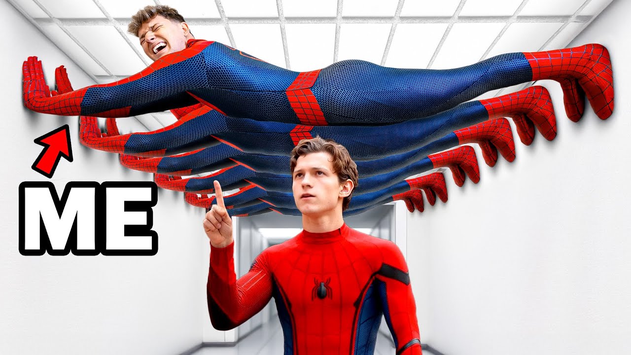 Athlete undergoes rigorous Spider-Man training with professional stunt ...