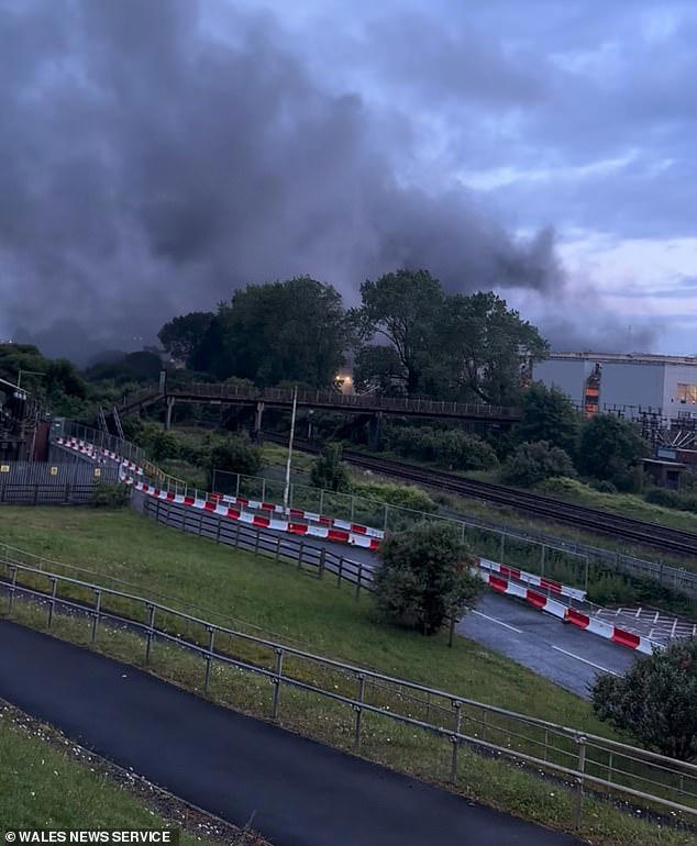 'Apocalyptic' fire breaks out at Tata Steel plant hours after tower is ...