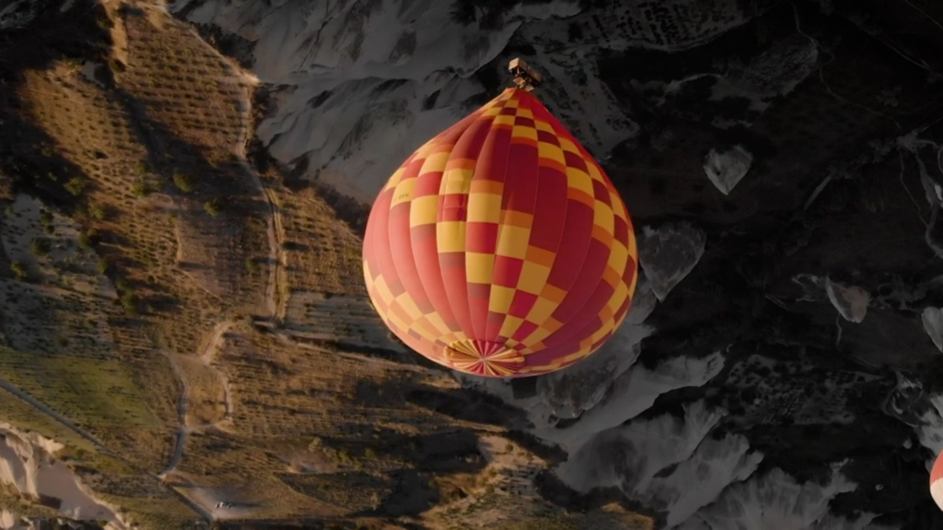 Hot air balloons and drones