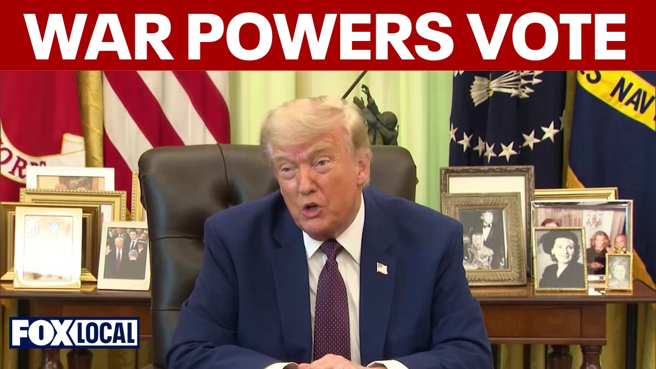 House votes to limit Trump's war powers in Iran