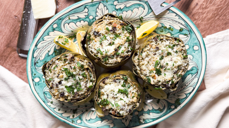 Sicilian-style stuffed artichokes recipe