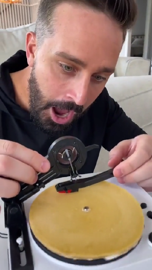 From food to music, turning tortilla into vinyl magic
