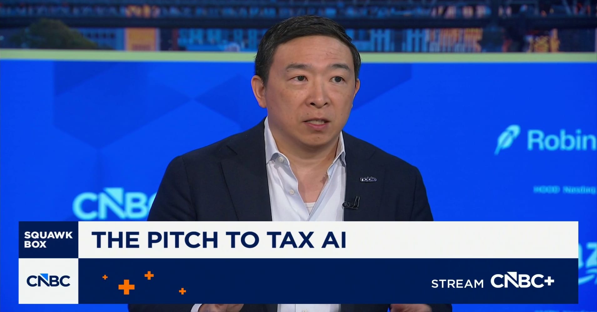 Andrew Yang on pitch to tax AI: Tax the AI, tax the robots, stop taxing ...