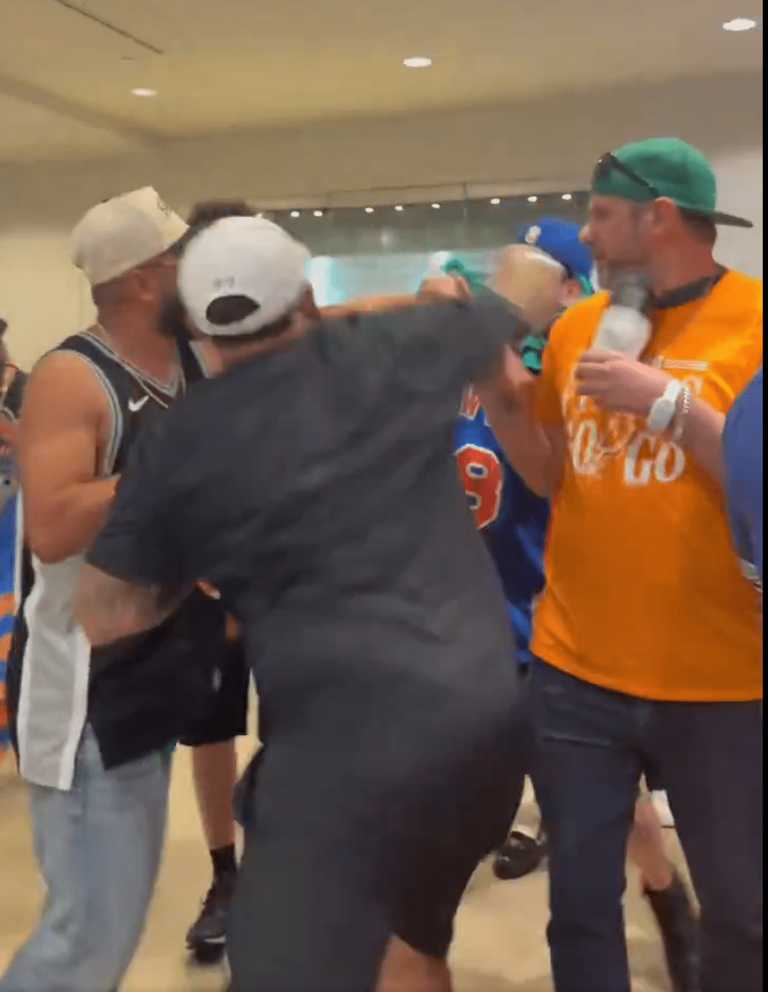 Knicks, Spurs fans in heated arena scrap during Game 1 of NBA Finals