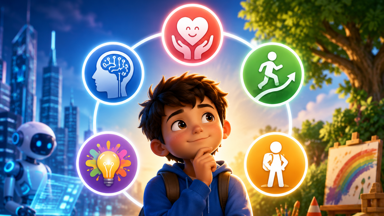 5 life skills parents should teach children because AI can’t replace them