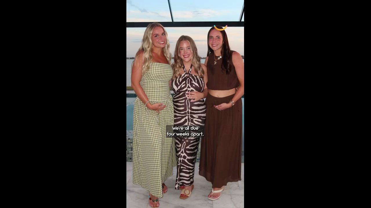 Friends discover multiple pregnancies while on girls' trip | Happily TV
