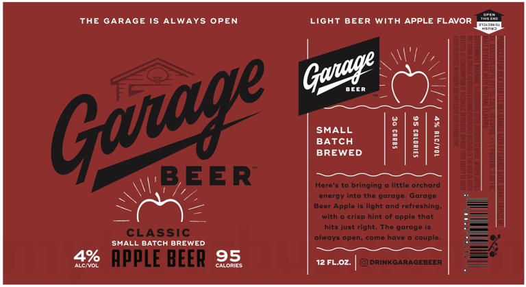 Garage Beer working on apple beer