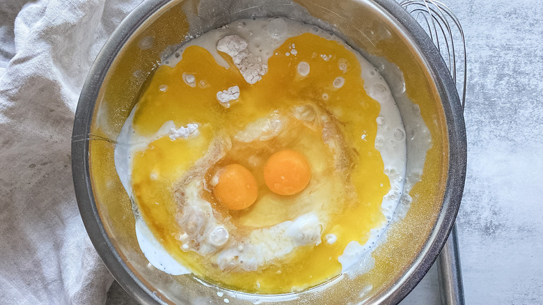 Buttermilk Belgian waffles recipe