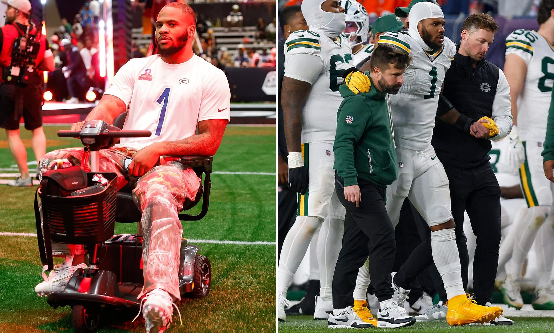 Green Bay Packers' $186m star man Micah Parsons gives worrying update ...