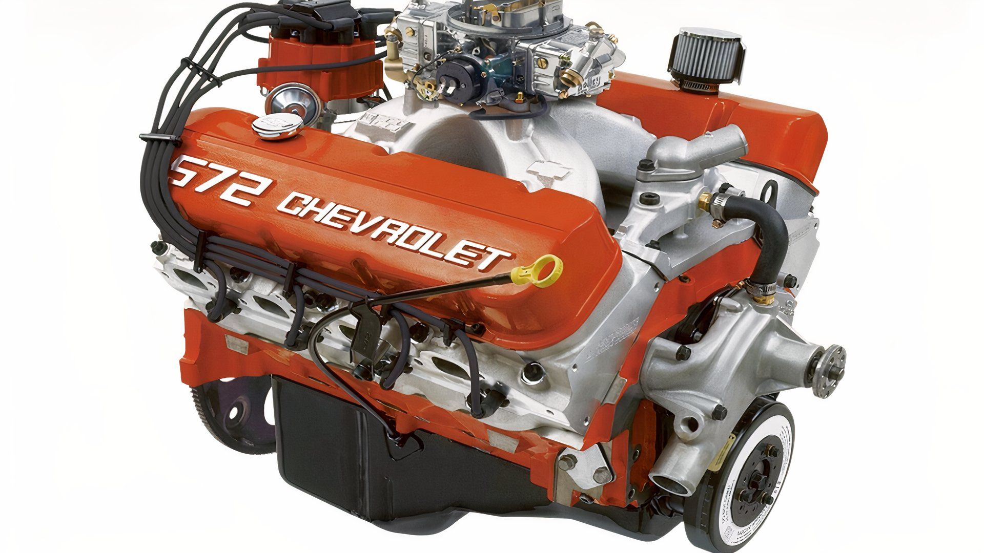Chevy’s 572 big block crate engine is street-legal insanity