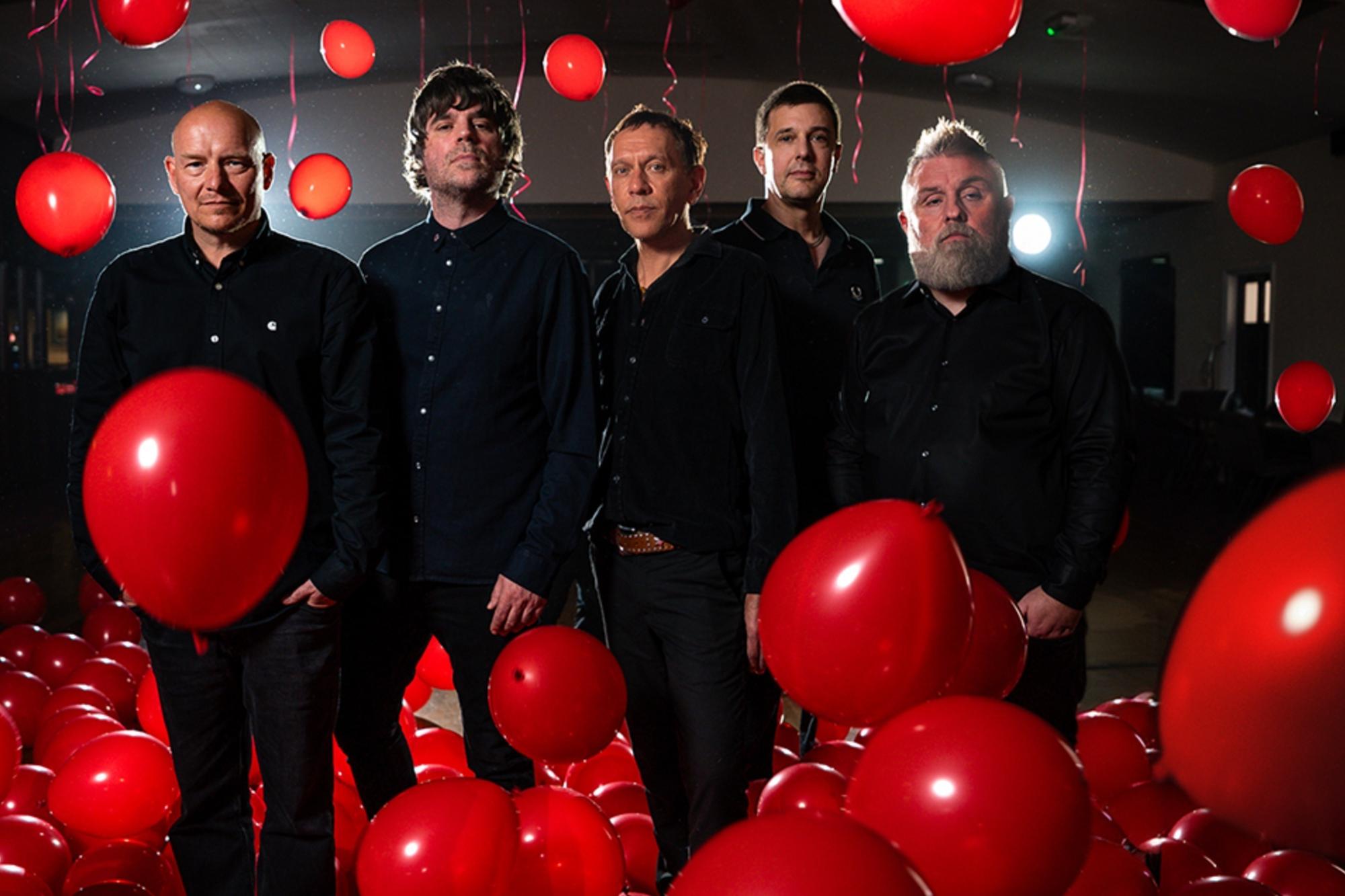 Stage times for Shed Seven's sold out show at Halifax's Piece Hall