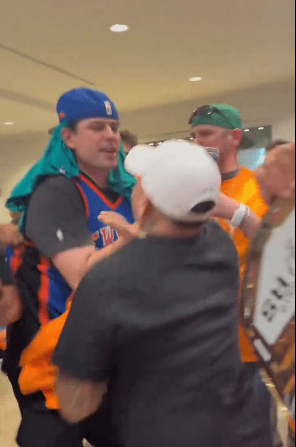 Knicks, Spurs fans in heated arena scrap during Game 1 of NBA Finals