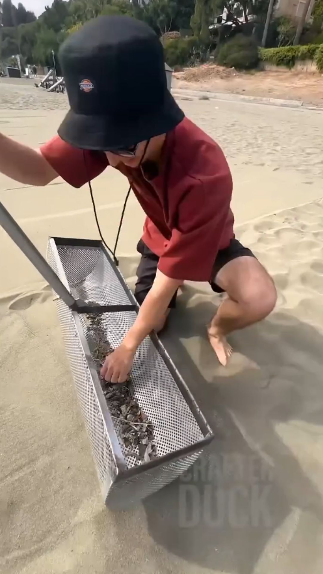 Cleaning beach sand leads to lost gold discovery