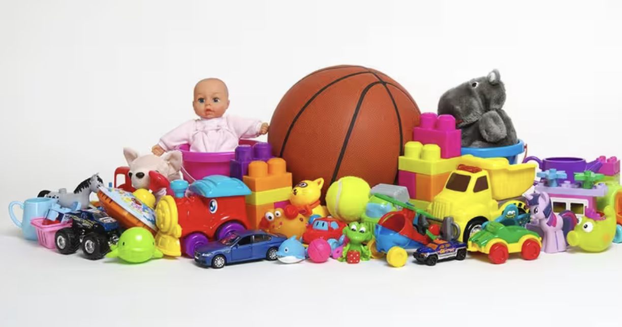 Geef mijn kinderen geen speelgoed meer