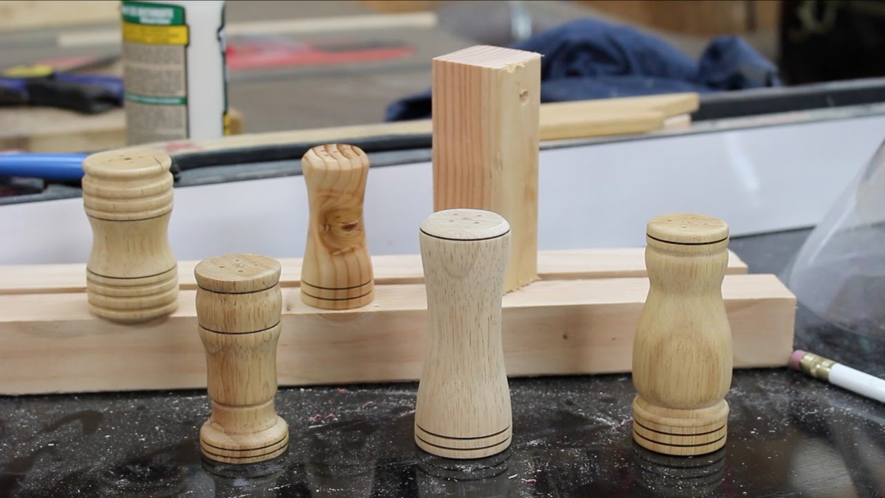 How to Turn a Wooden Shop Salt Shaker