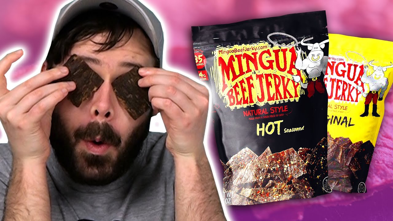 Irish people try Kentucky beef jerky